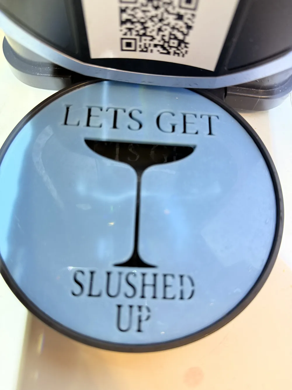 Ninja Slushi Drip Tray - Lets Get Slushed Up - Free 3D Print Model ...