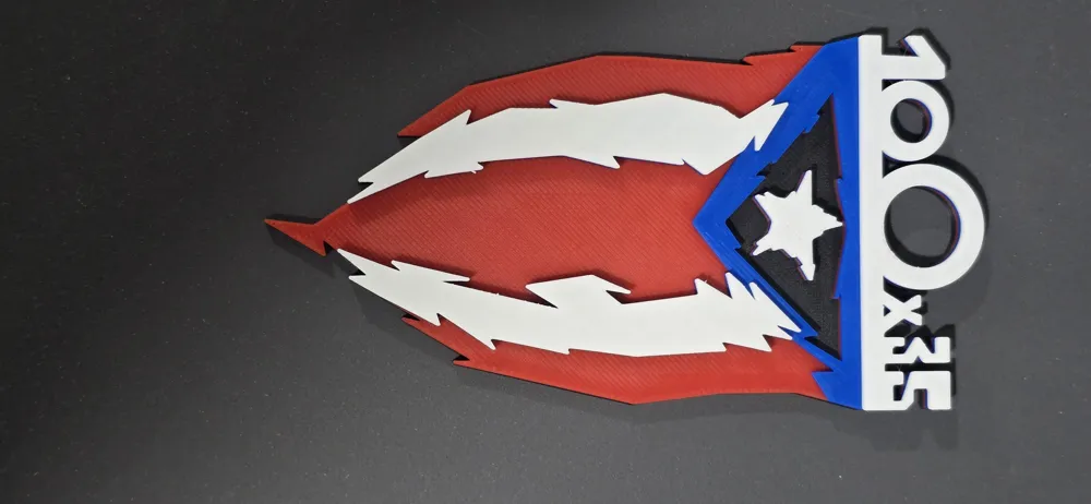 Puerto Rico flag 100x35 by sileznoz MakerWorld: Download Free 3D Models