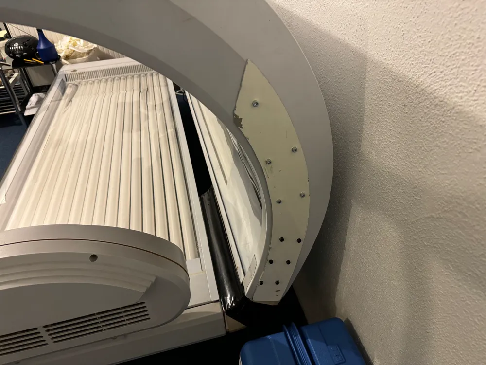 Holder cap / cover tanning salon Ergoline JK 38 ( Solarium) 来自 TT ...