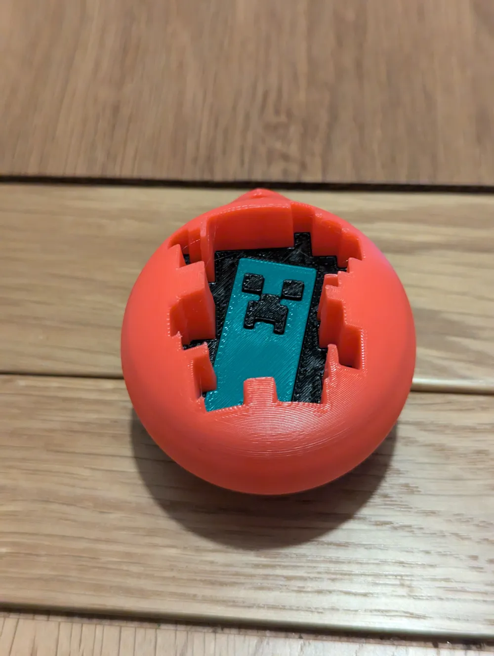 Minecraft Christmas Creeper Bauble by DelPrints - MakerWorld