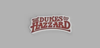 Dukes of Hazzard logo by Stamatis Sarlis - MakerWorld