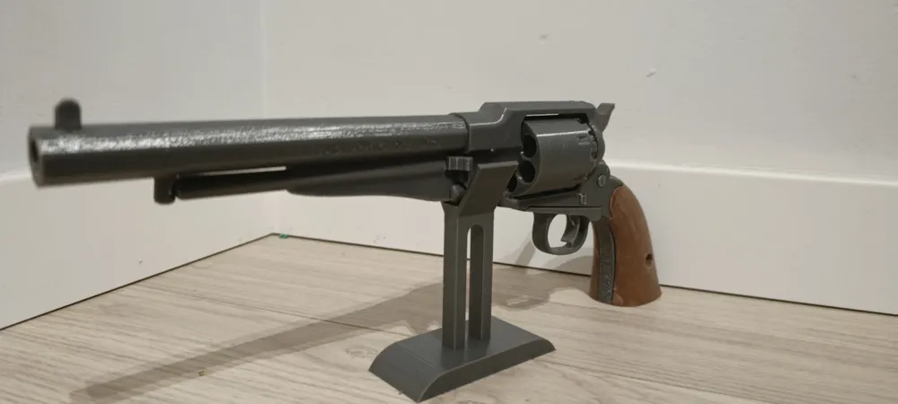 remington 1858 stand - Free 3D Print Model - MakerWorld
