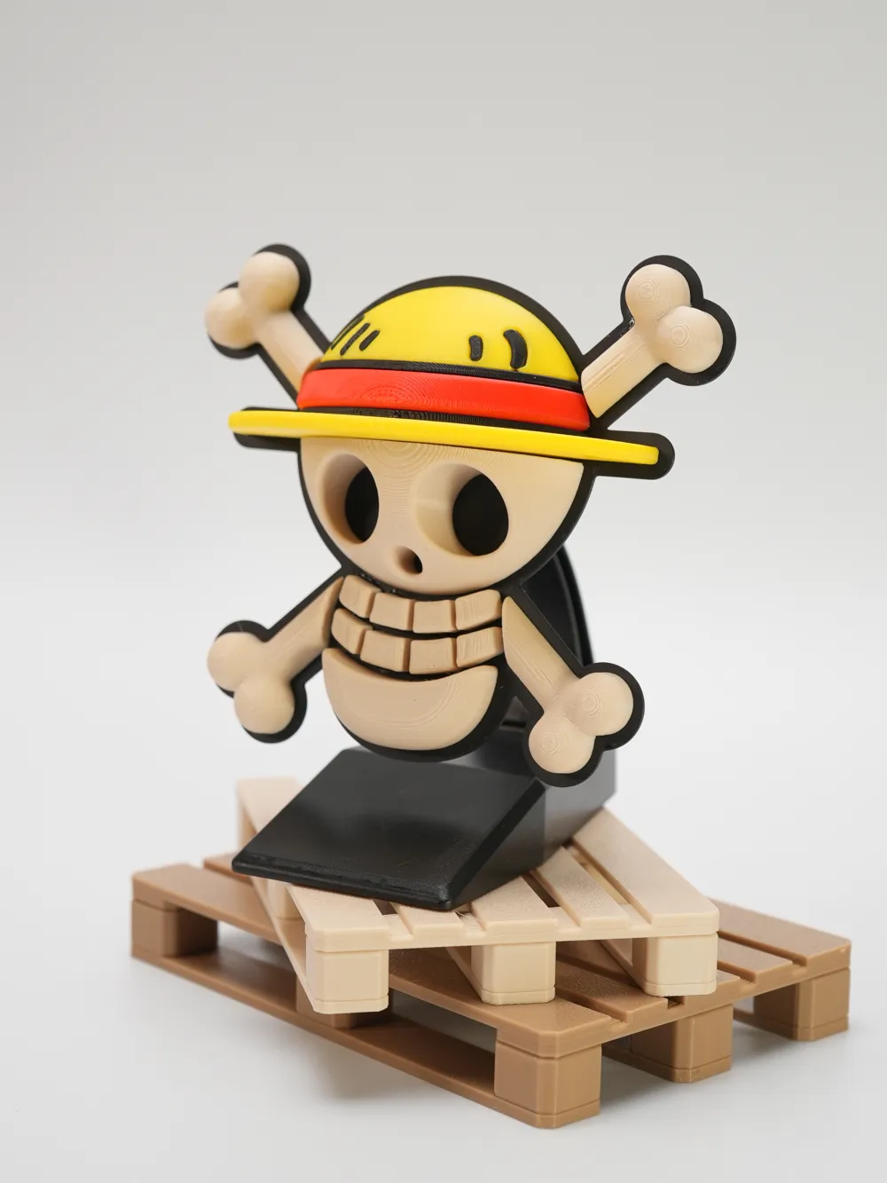Luffy One Piece Skull Logo | AMS & Non-AMS Edition - Free 3D Print ...