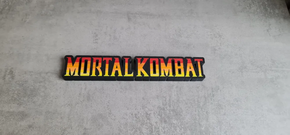 Logo / Señal de Mortal Kombat - Modelo de impresión 3D gratuito ...