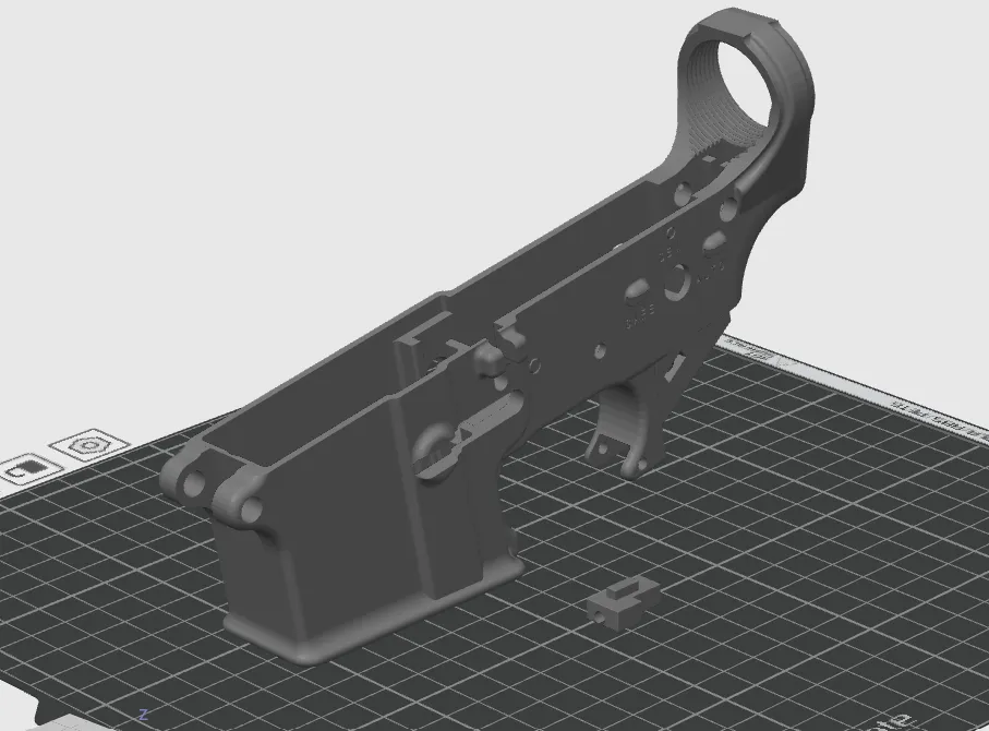 AR15 Lower Receiver - MWS Airsoft - Free 3D Print Model - MakerWorld