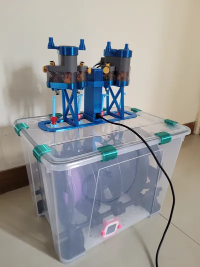 IKEA Samla drybox with AMS lite by David - MakerWorld