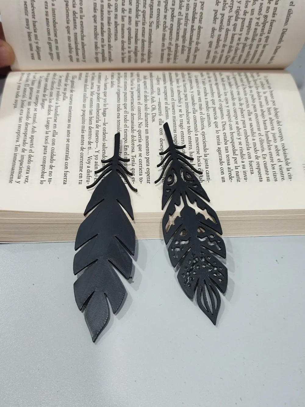 Messenger Crow Feathers Bookmark. - Free 3D Print Model - MakerWorld