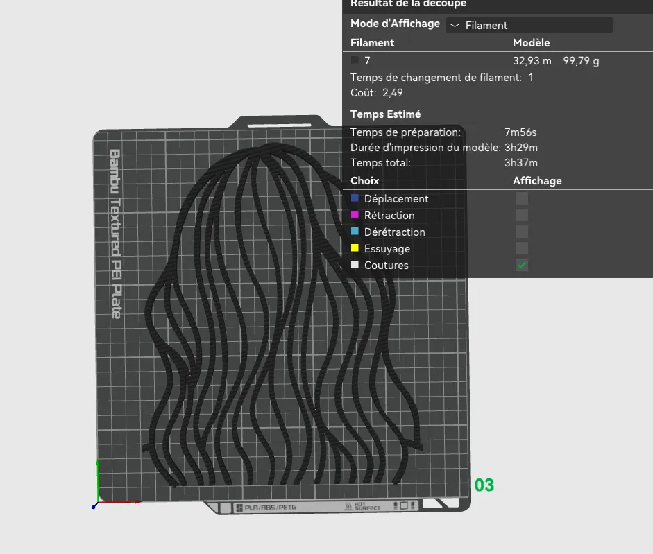 Silhouette "Smoke & Mystery" - Décoration Murale - Free 3D Print Model ...