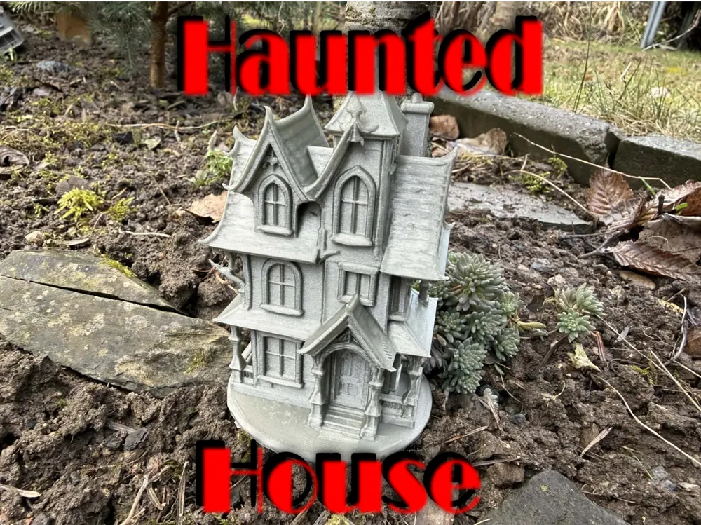 Scary Haunted House - Free 3D Print Model - MakerWorld