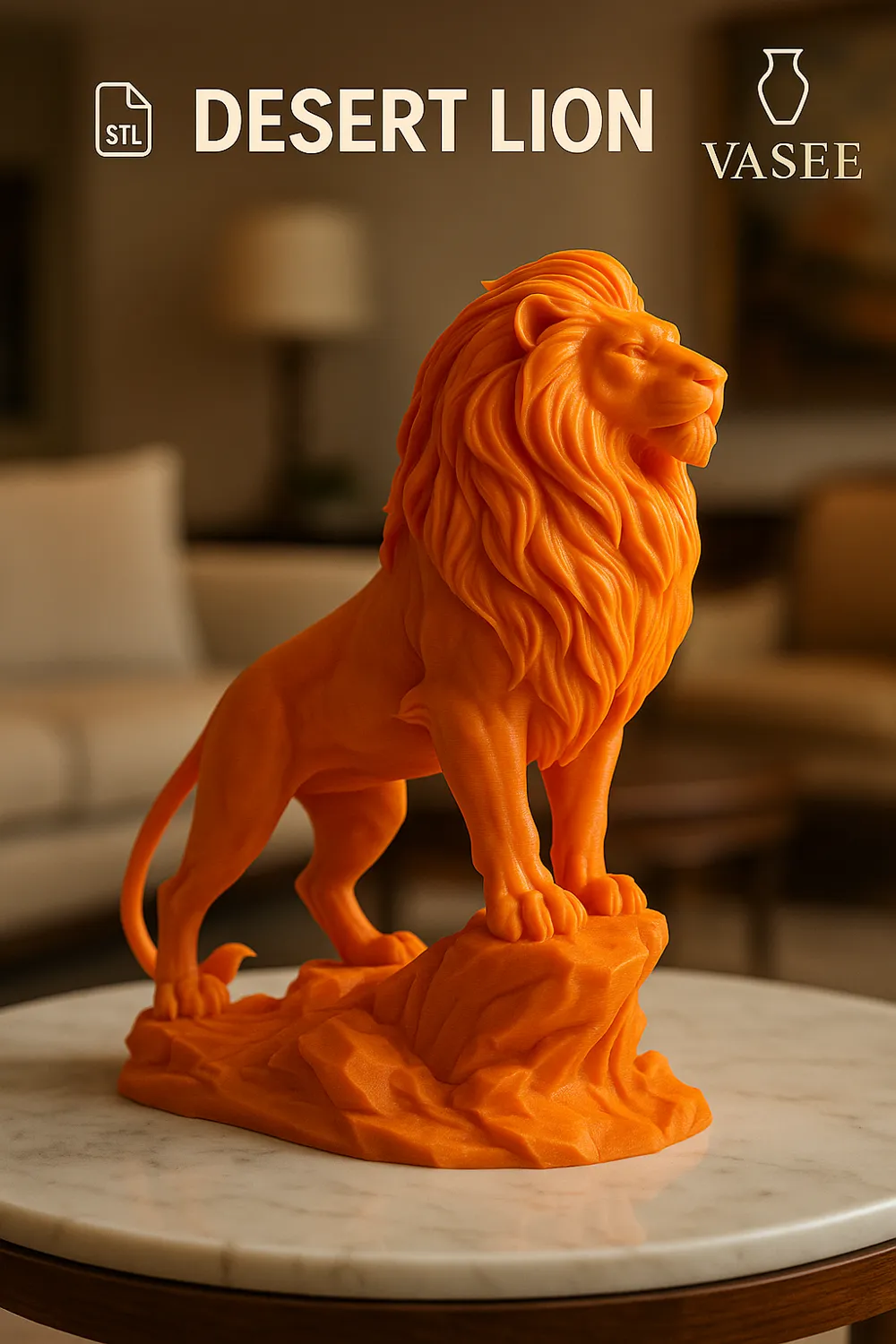 Crown of the Lion – Symbol of Brave Devotion - Free 3D Print Model ...