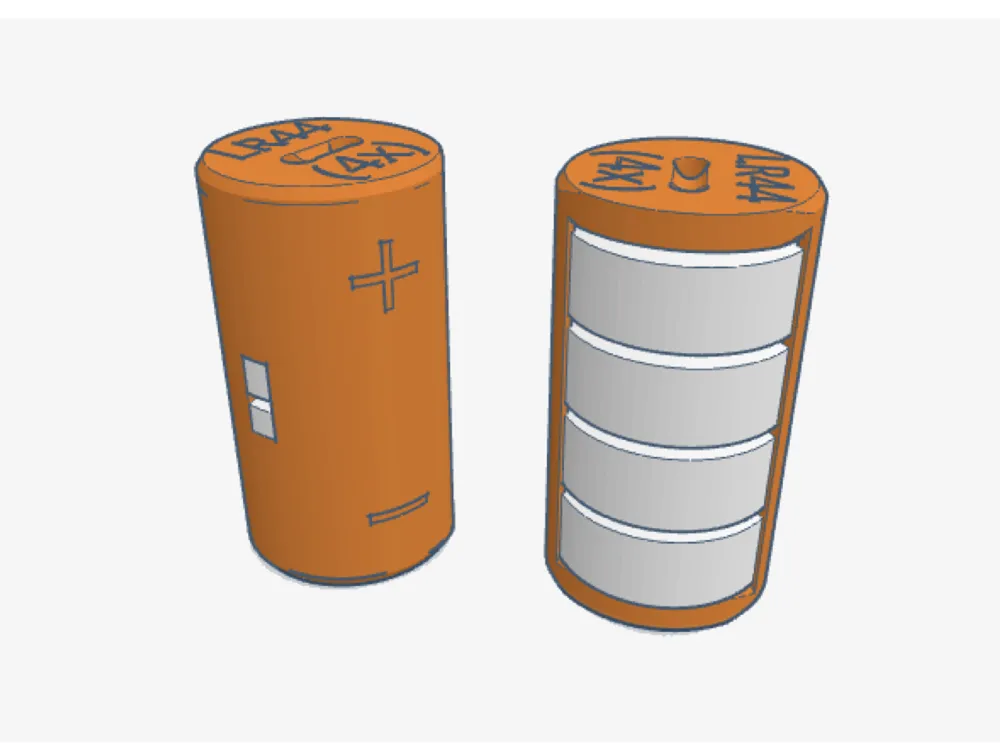 LR44 to 4LR44 Battery Adapter by thinbegin - MakerWorld