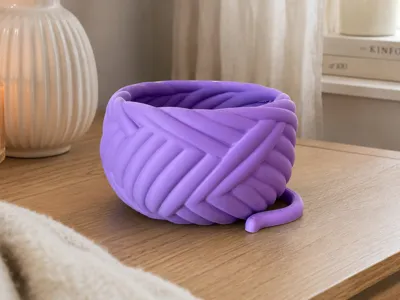 Bowl - Yarn - Free 3D Print Model - MakerWorld