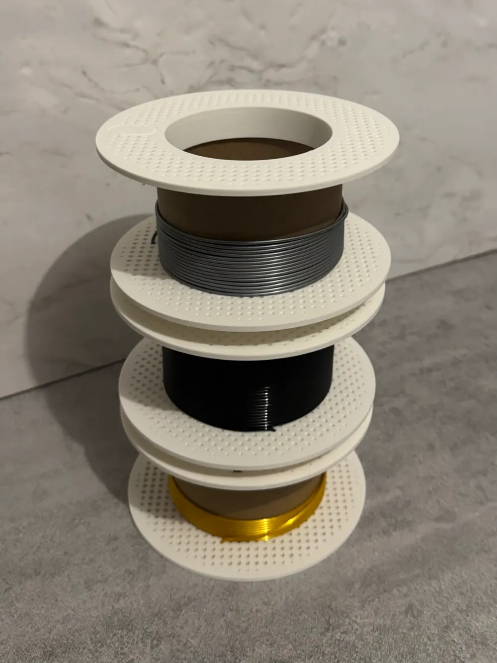 Bambu Style Cardboard Spool Core Container by Aaksta - MakerWorld