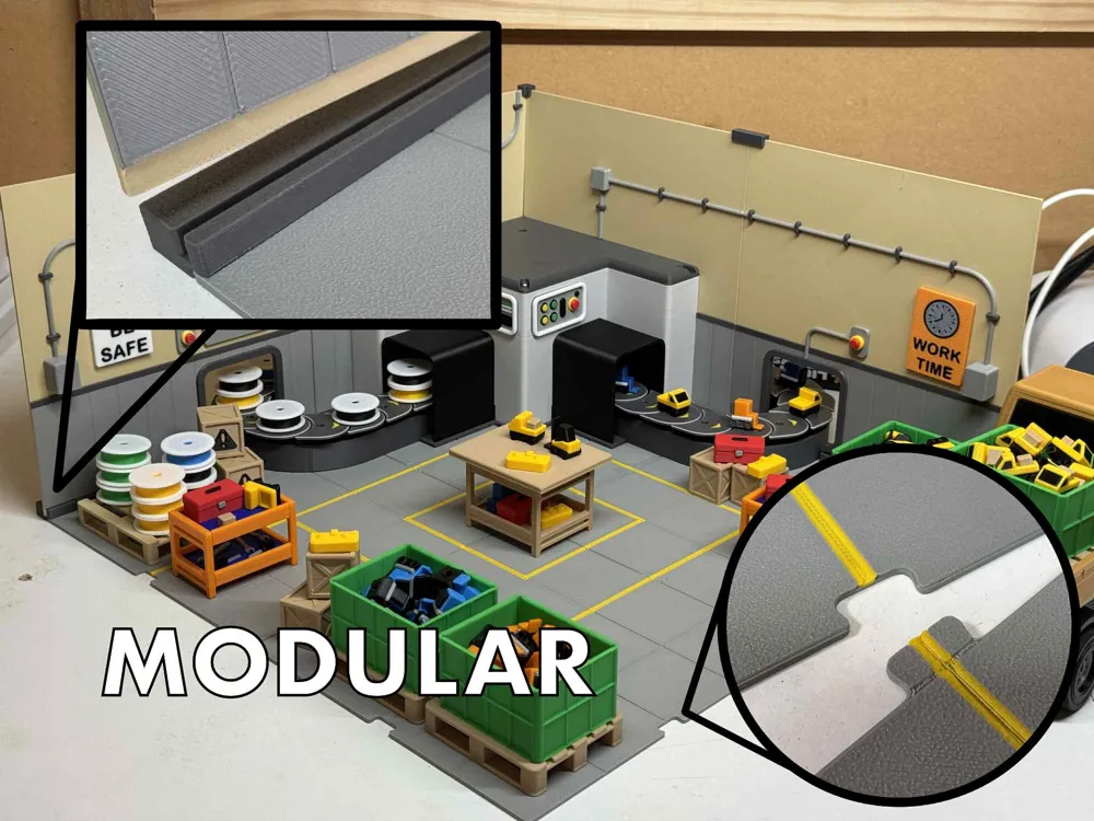 The Machine - A Factory Playset for Cyberbrick by jaayjeee MakerWorld ...