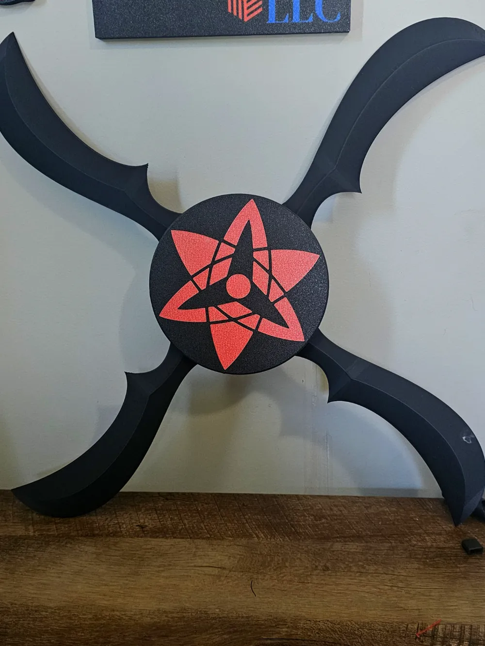 Demon Wind Shuriken V2 - Free 3D Print Model - MakerWorld