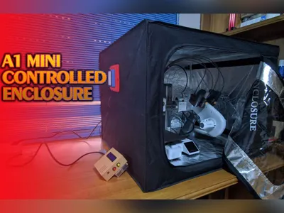 A1 MINI - Controlled Enclosure Project by JC3DESIGN - MakerWorld