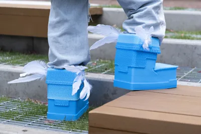 Wearable Boots of swiftness from A Minecraft Movie by CloudBerry ...