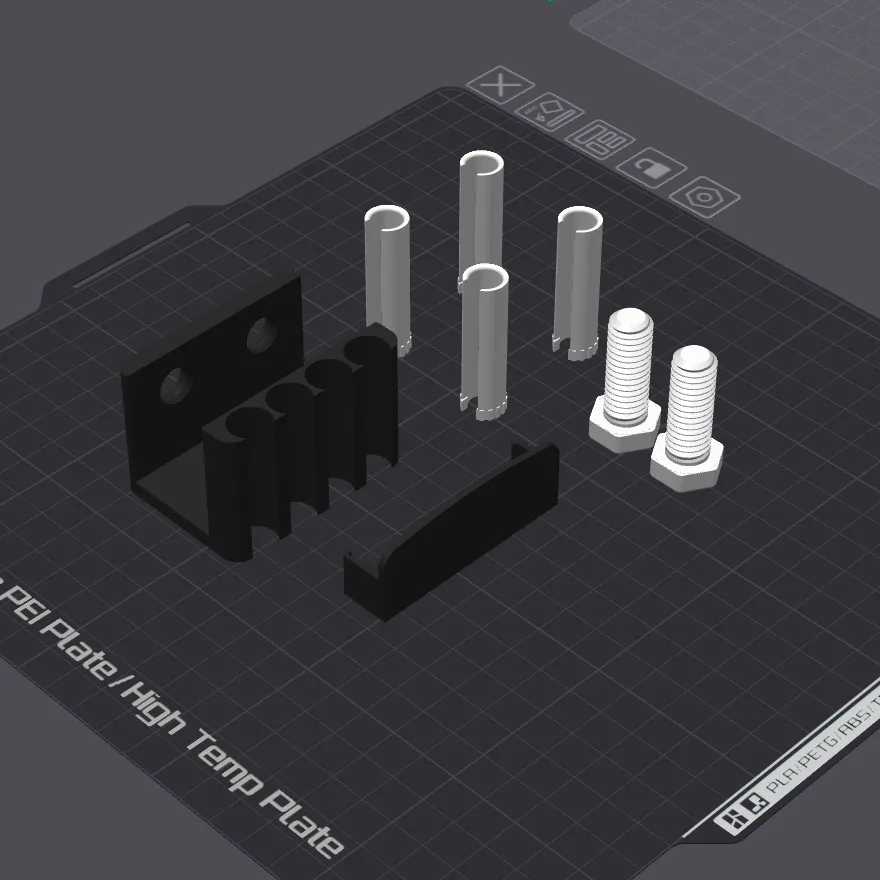 Secure Desk Cable Clamp – Adjustable Screw Mount - Free 3D Print Model ...
