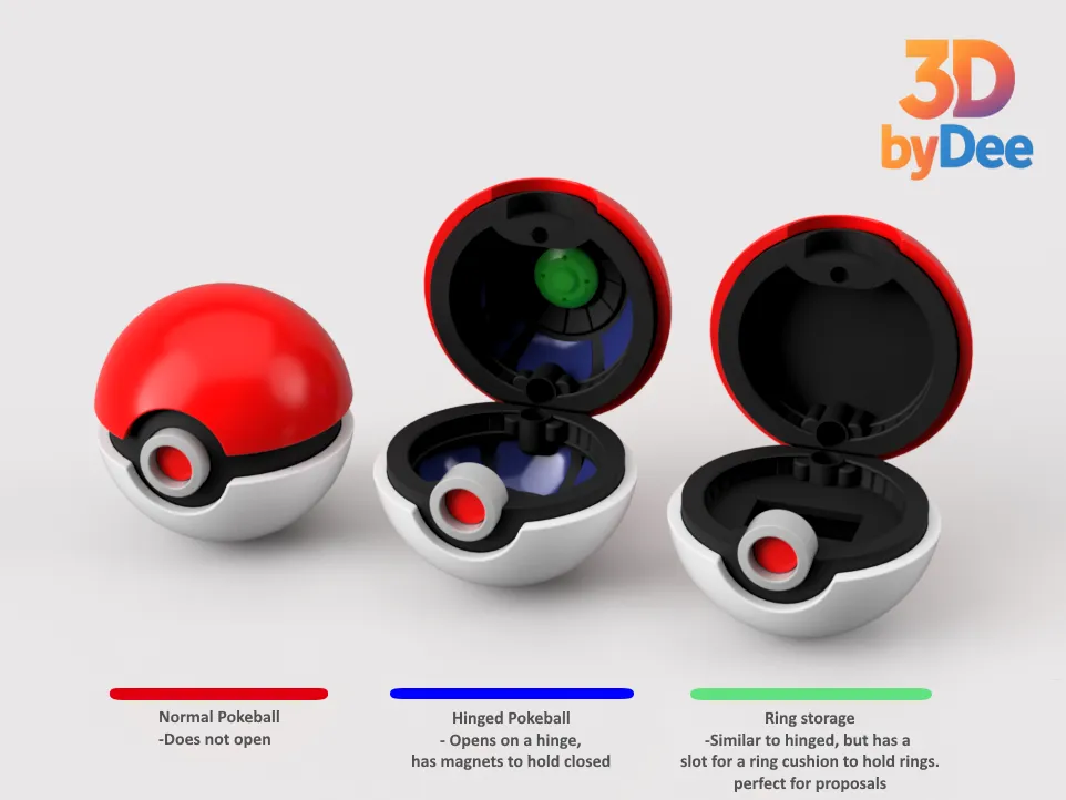 Eevee - Poke Ball - Free 3D Print Model - MakerWorld
