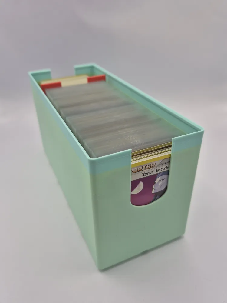 Gridfinity Trading Card Box with Dividers - Free 3D Print Model ...