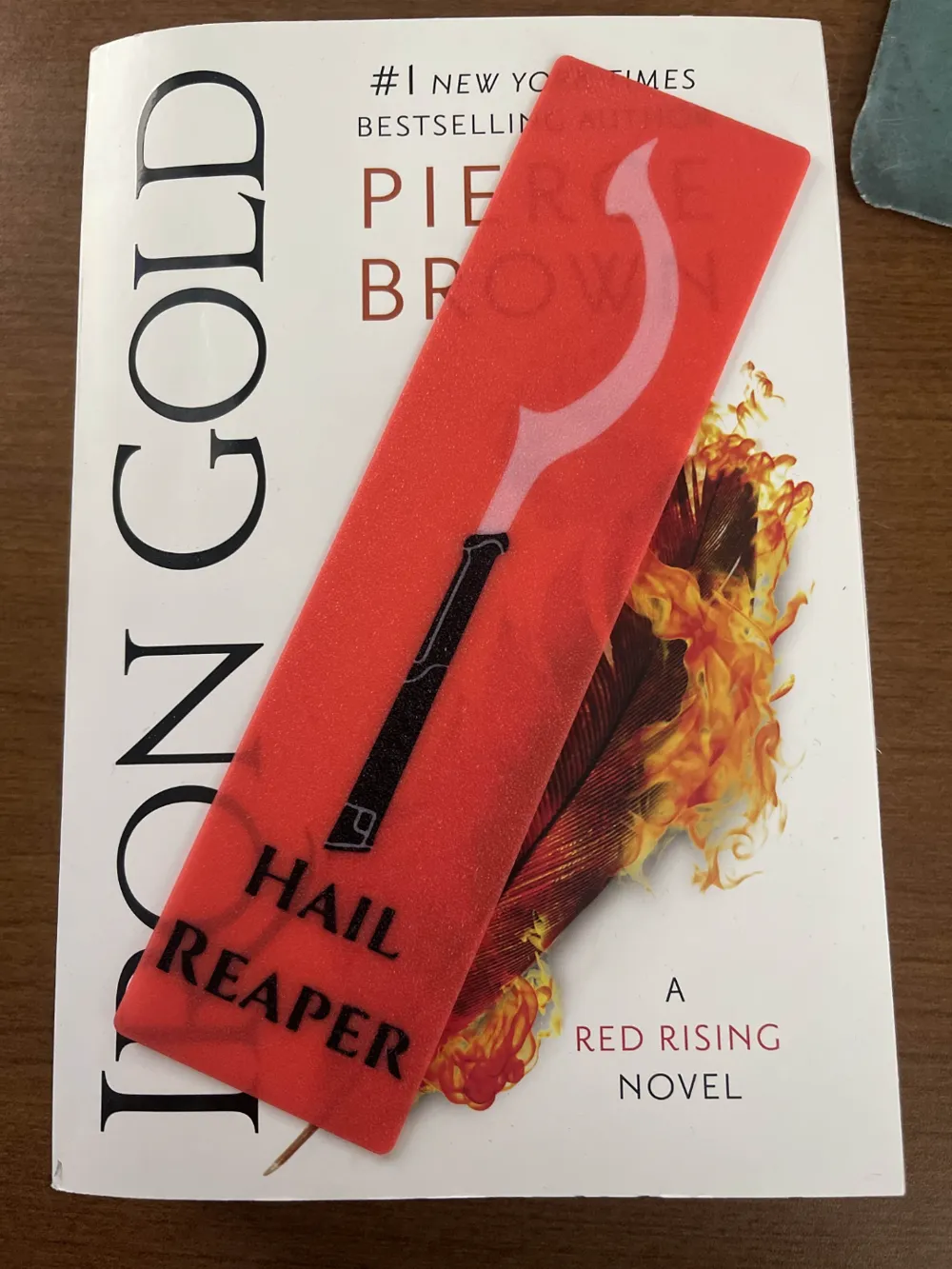 Red Rising Bookmark by Connor - MakerWorld