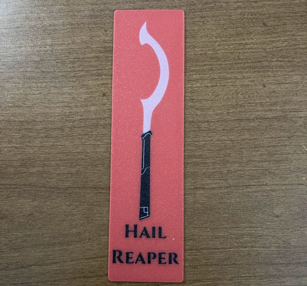 Red Rising Bookmark by Connor - MakerWorld