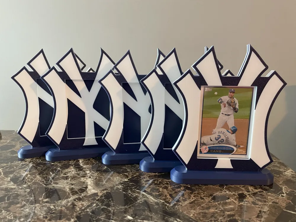 MLB Toploader Holder Stands - ALL TEAMS - Free 3D Print Model - MakerWorld