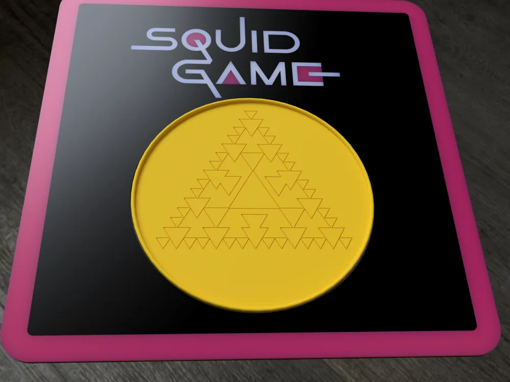 Dalgona da incubo – Omaggio ai fan di Squid Game 2 da Jersk - Maker World