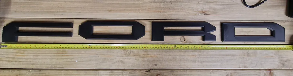 Ford New age lettering FORD Bronco Ranger Raptor by Mike_N - MakerWorld