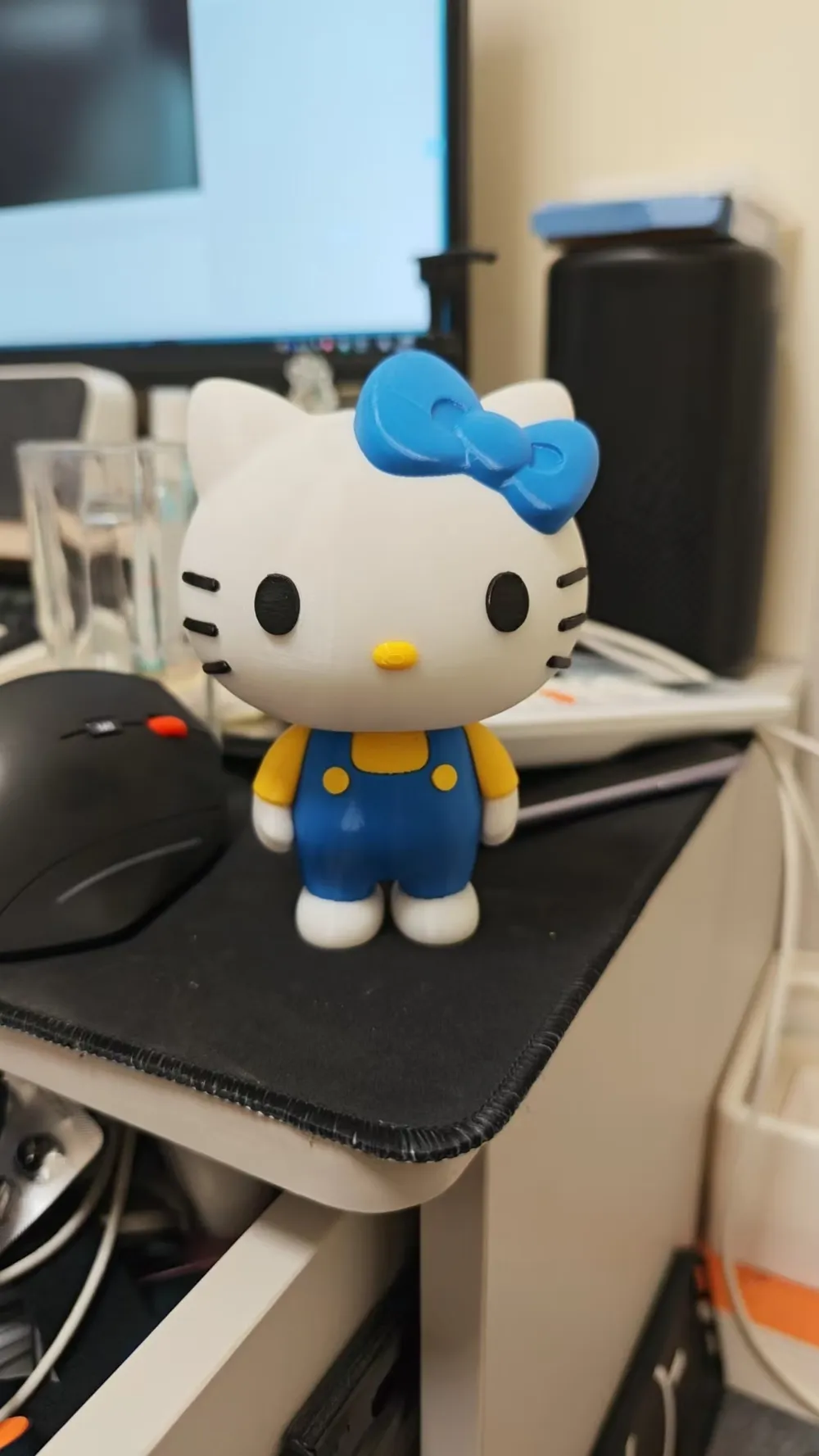 Hello Kitty Multipart Print 15CM Tall No AMS required - Free 3D Print ...