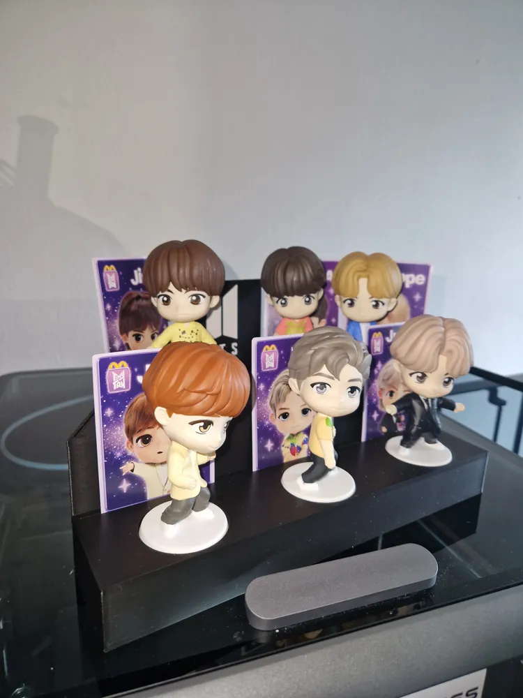 BTS McDonald's TinyTans Display Stand by Chuckie_NL MakerWorld ...