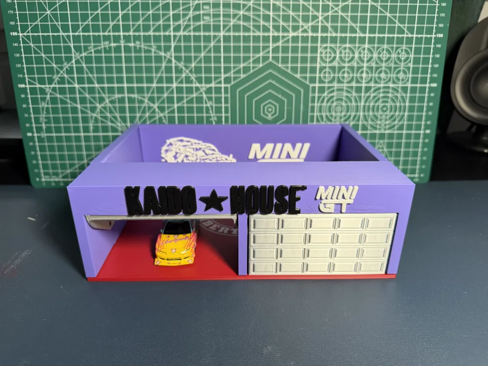 Kaido House/MiniGT Garage for 1:64 scale cars 1/64 - Free 3D Print ...