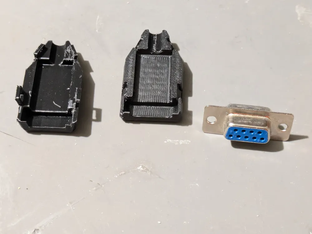DB9 small cover for joystick connectors - Free 3D Print Model - MakerWorld