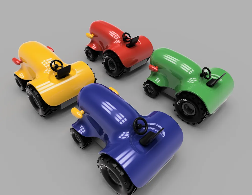 玩具拖拉机 by Pathfinder.Ant - MakerWorld