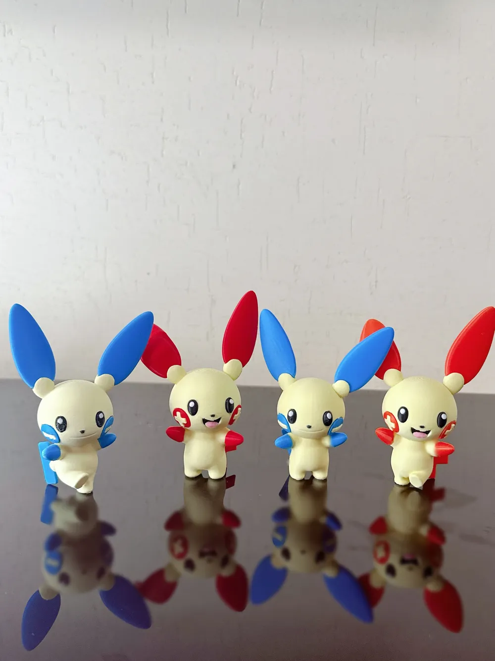 Pokémon 312 Minun Impresión a color (doble postura) por JL3Dprint ...