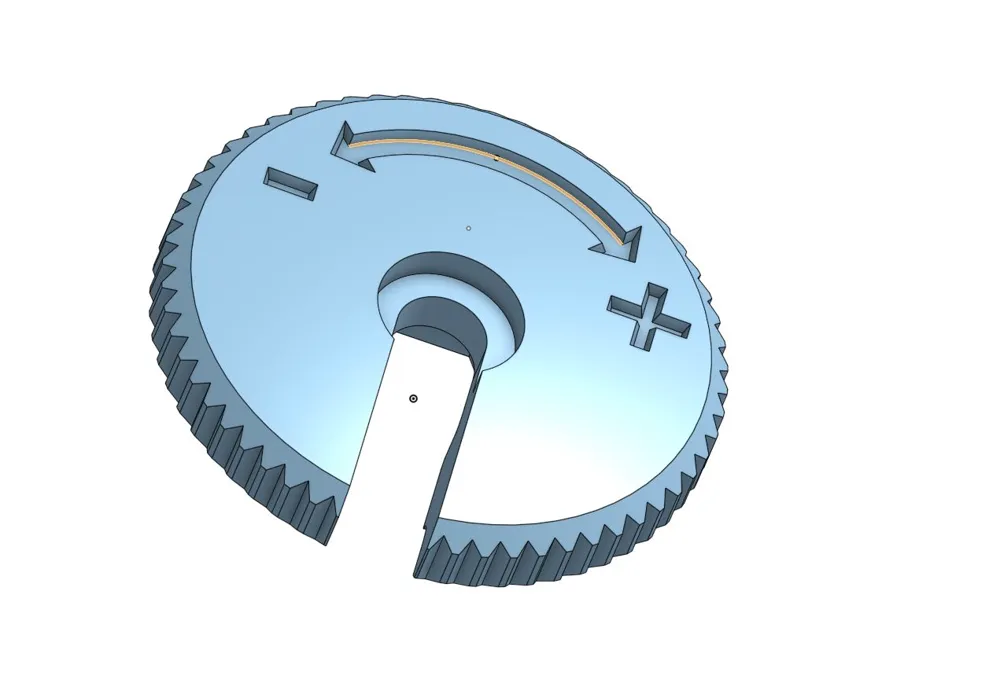 CO2 Regulator Bonnet Slide On Knob Remixed by cmd204 - MakerWorld