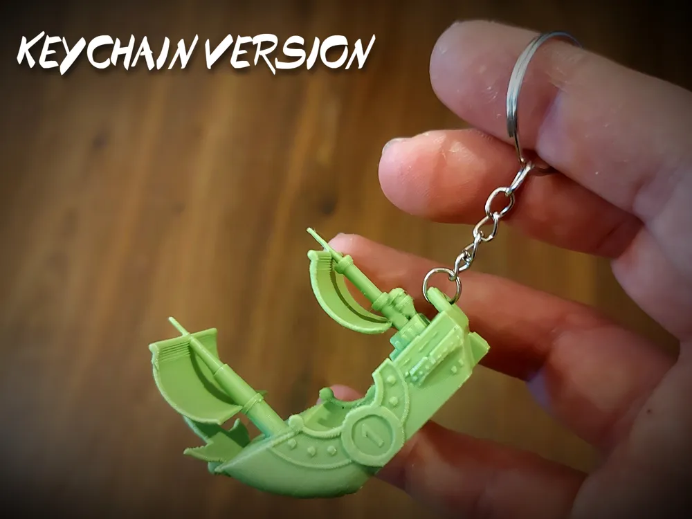 Thousand Sunny Benchy - One Piece by Savy Maker MakerWorld: Download Free 3D Models