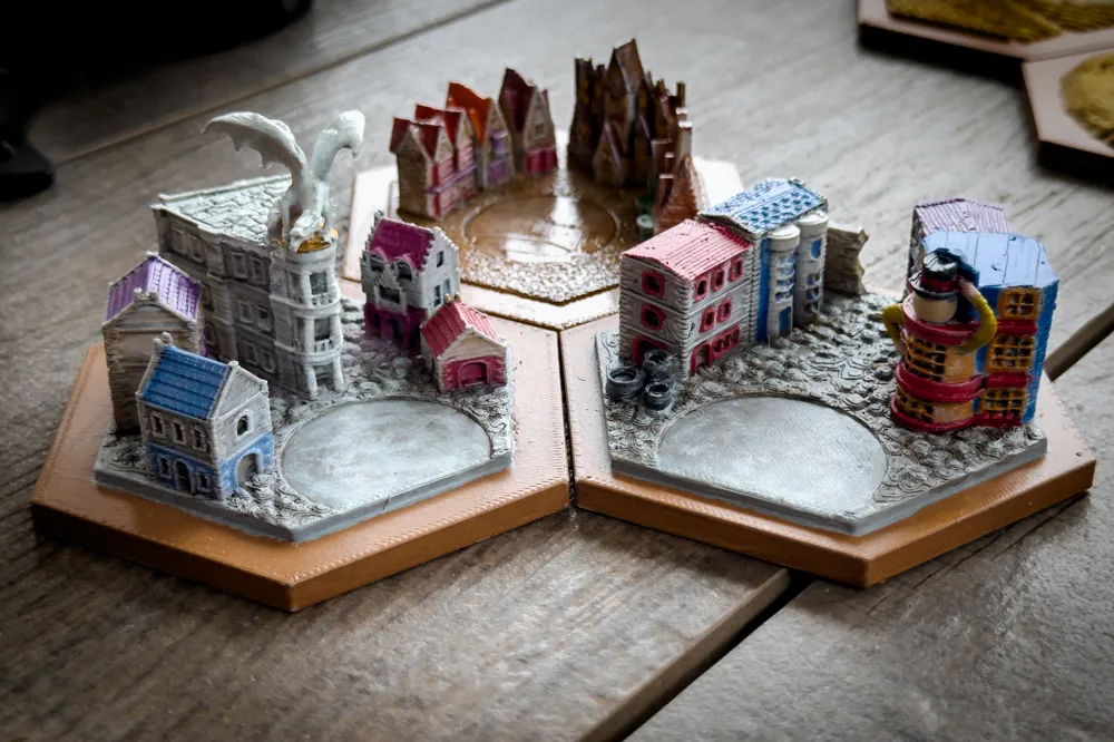 Hex Tiles Magic Wizard Version by user_2968214415 MakerWorld: Download ...