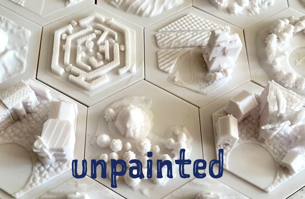 Hex Tiles Magic Wizard Version by user_2968214415 MakerWorld: Download ...