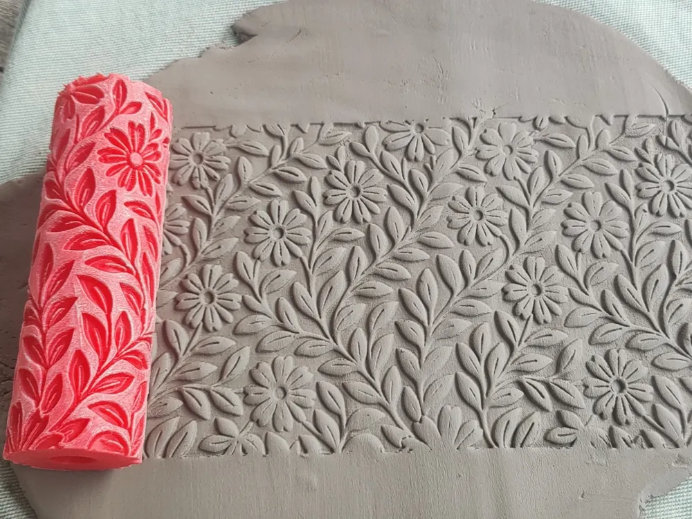 Rodillo de Textura - Dosel de Margaritas por TheBreadman MakerWorld: Descarga Modelos 3D Gratuitos