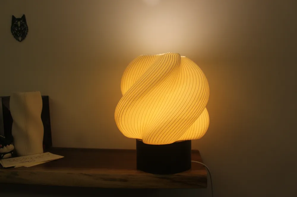 Kang-Jin Lamp double walls for Led Lamp MH001 by Qmax3D MakerWorld ...
