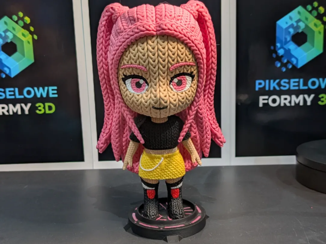 Kpop Demon Hunters- figure stand Mira - Free 3D Print Model - MakerWorld