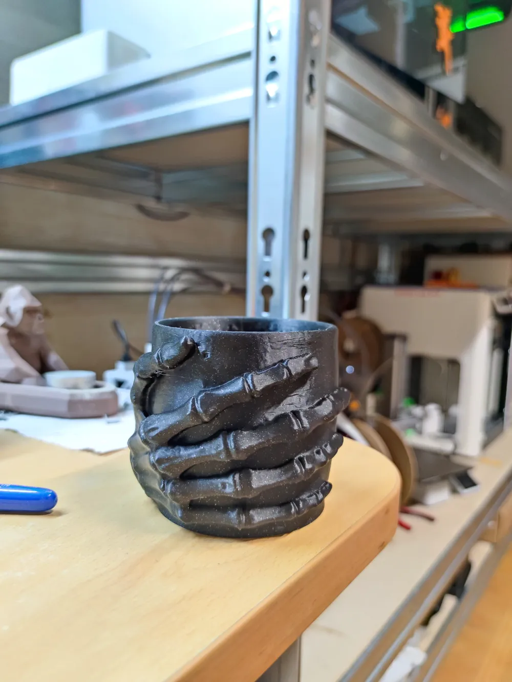 “Skeleton” Planter — Dark Elegance for Your Plants - Free 3D Print ...