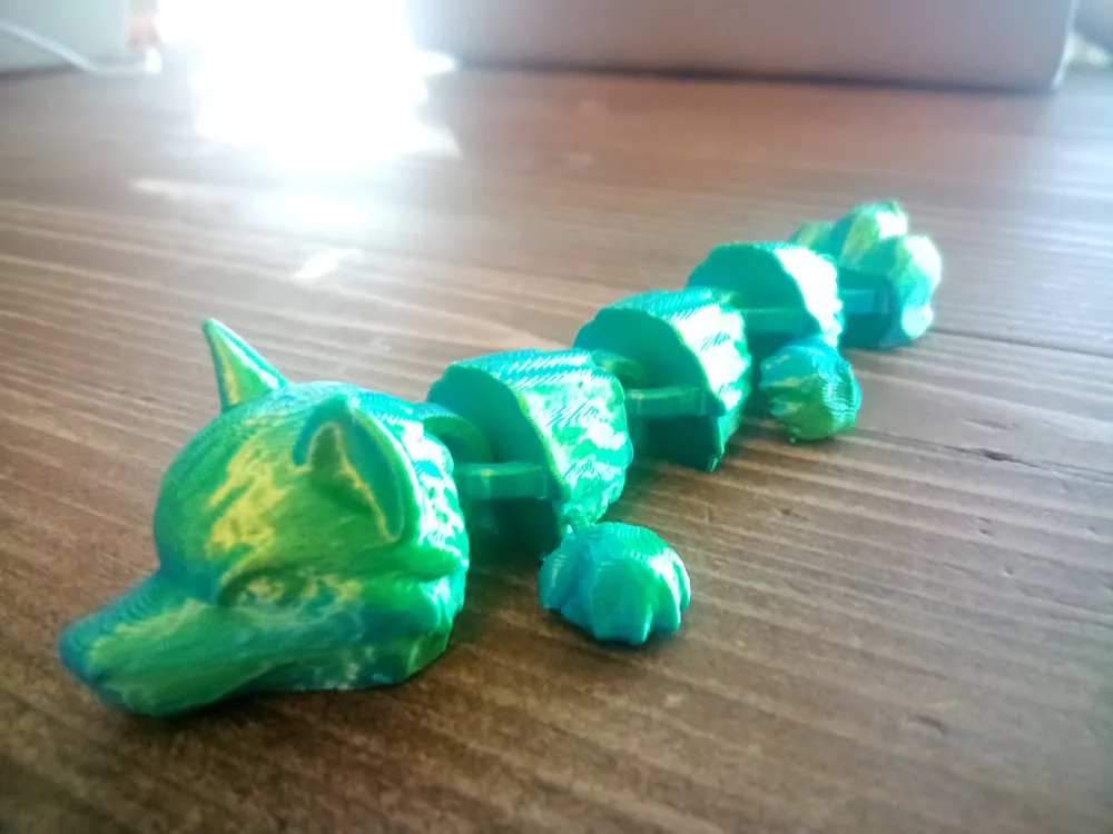 articulated wolf by Boss3Dprintingstore - MakerWorld