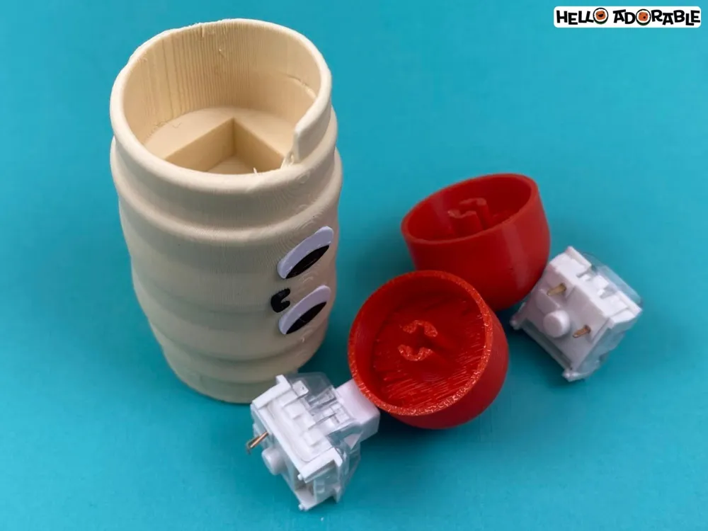 Pigs in a Blanket Hot Dog Clicker Fidget Toy by helloadorable ...