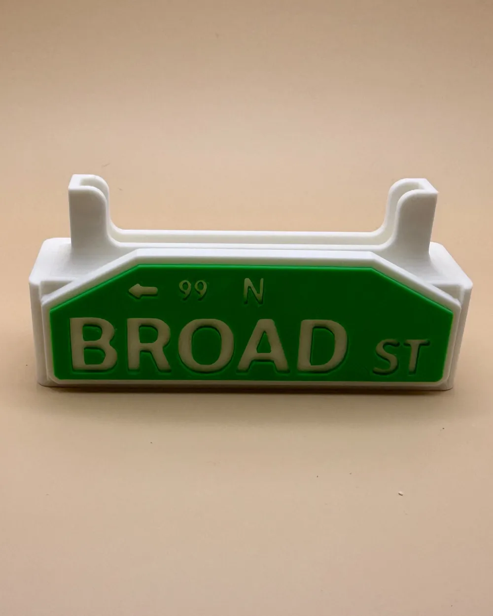 Philadelphia Broad St. Sign PSA Card Stand - Free 3D Print Model ...