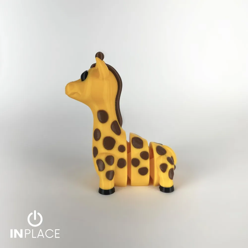 Cute Giraffe Articulated by InPlace - MakerWorld