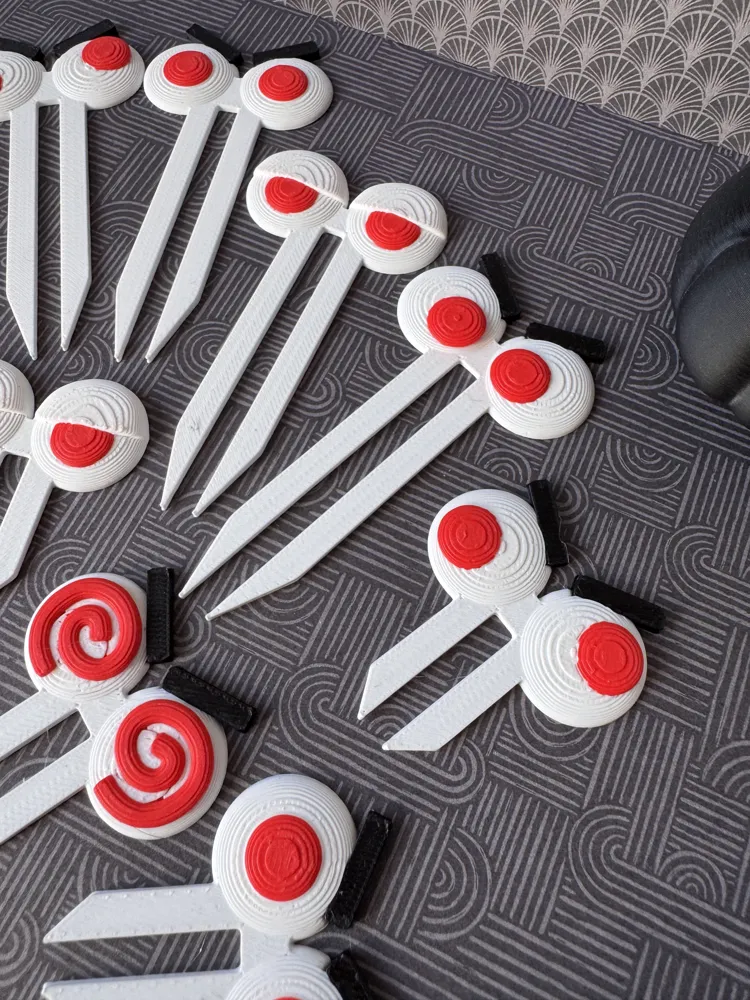 Fun "Eye" Food Picks – Kids, Bento & Parties - Free 3D Print Model ...