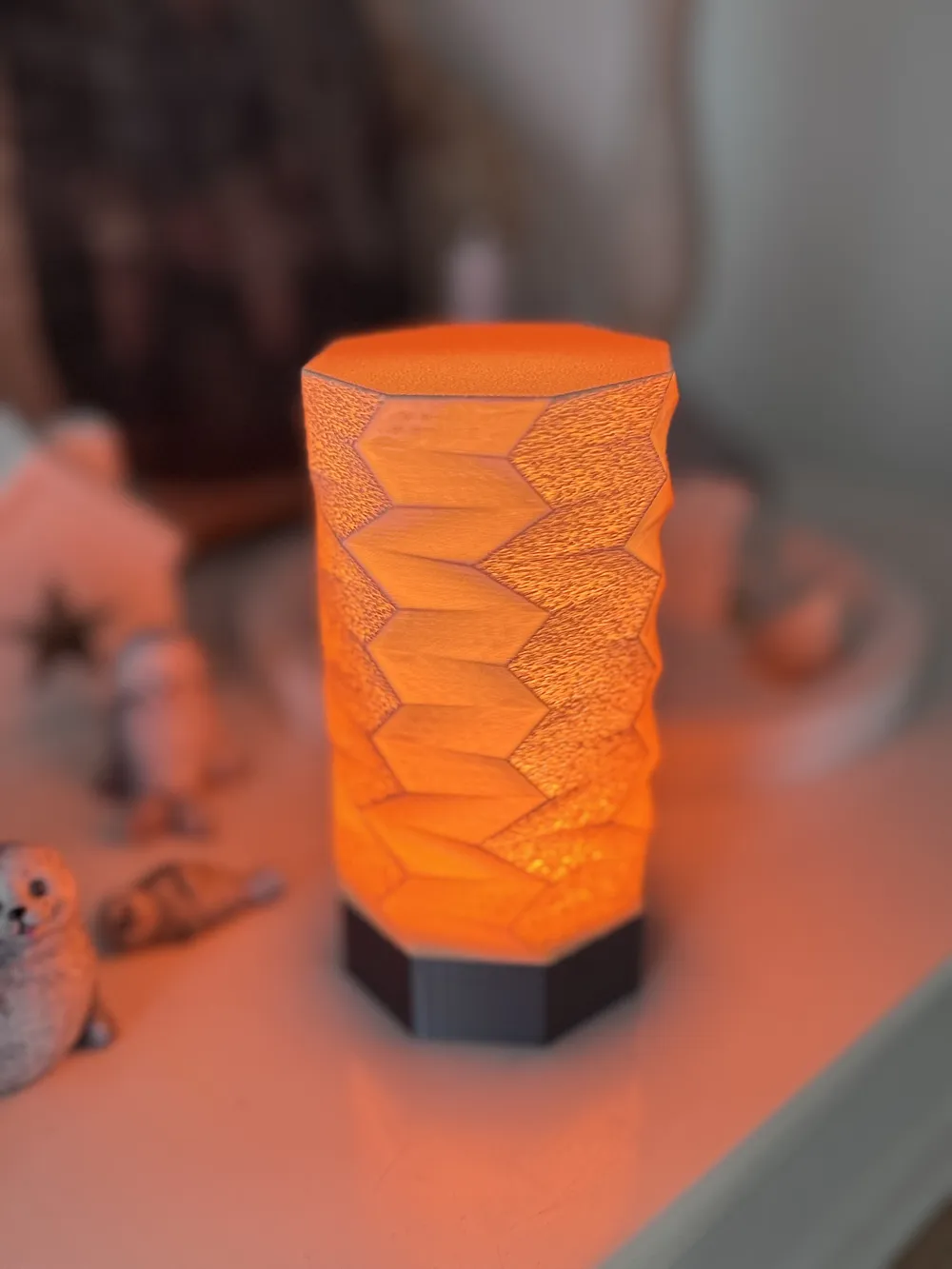 Honeycomb Lamp – with Bambu Lab Light Kit 001 by mieser_schakal ...