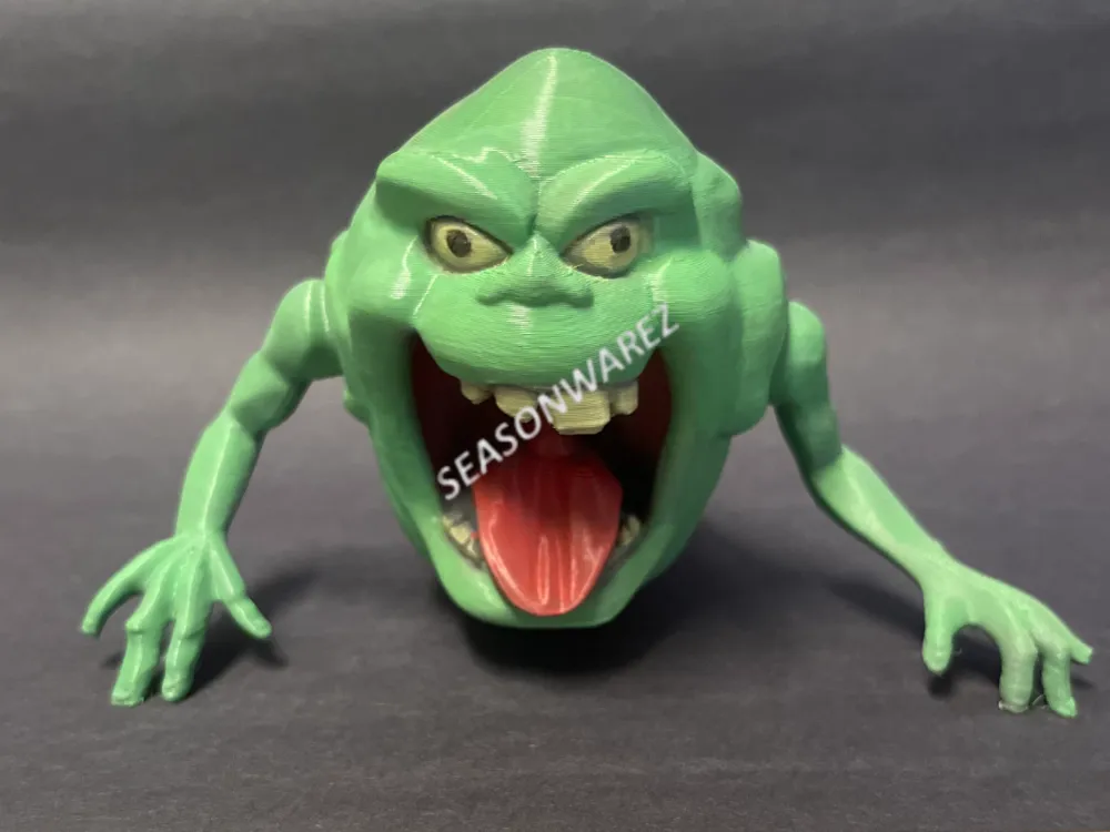 Slimer (Kenner Style) - Real Ghostbusters 80s Toy - Free 3D Print Model ...